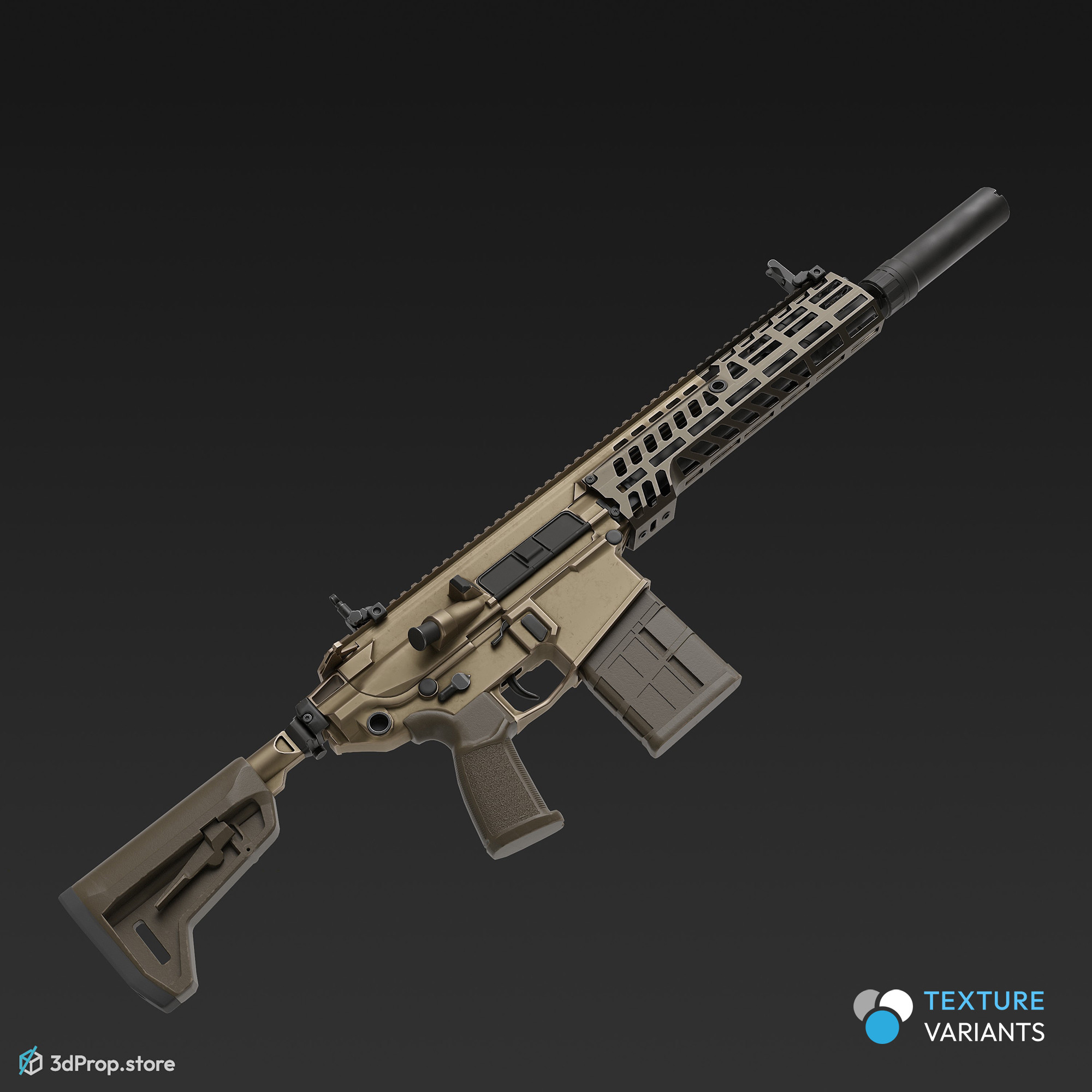 Gun Barrel Texture PMS M12 Shotgun Models And Textures | Fab